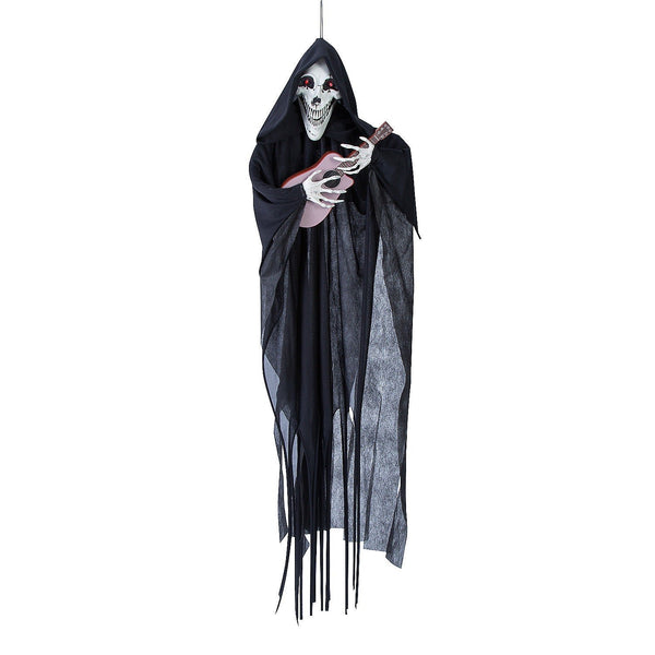 4FT Hanging Animated Singing Reaper with Guitar | PIEX