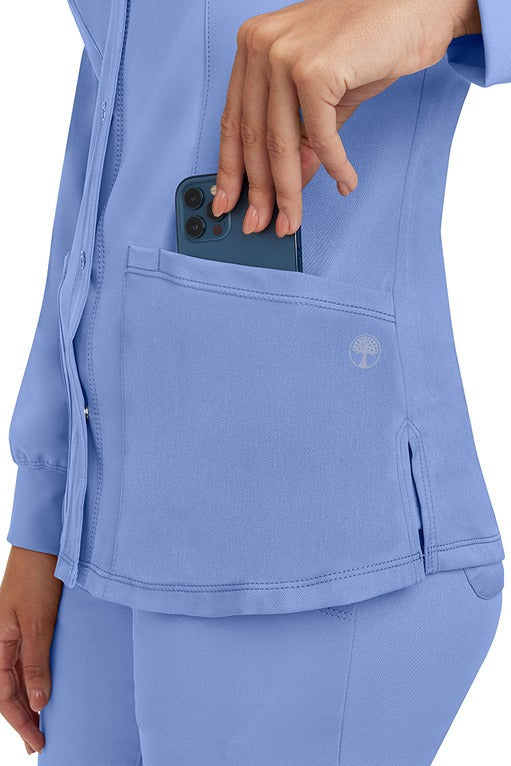 Megan Jacket Cell Blue | PIEX