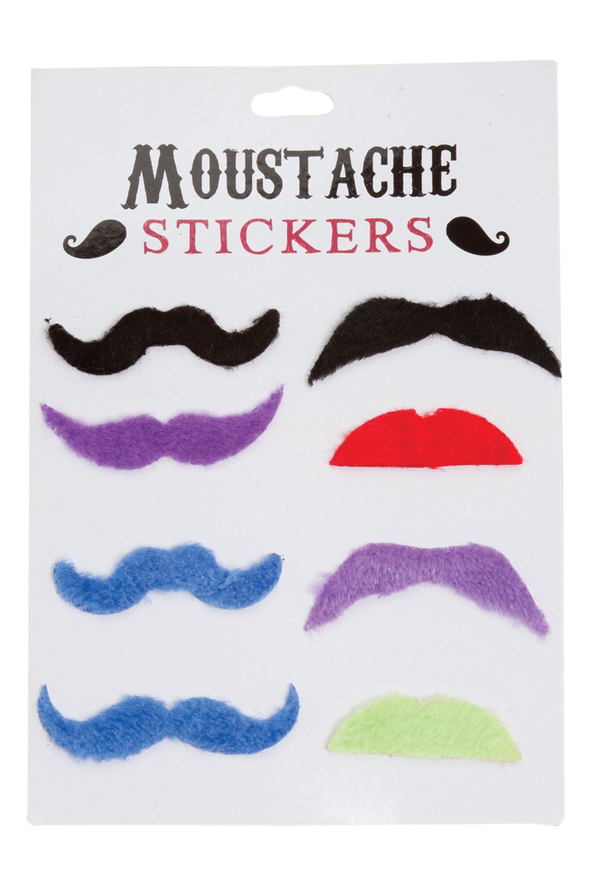 Assorted Color Mustache Card | PIEX